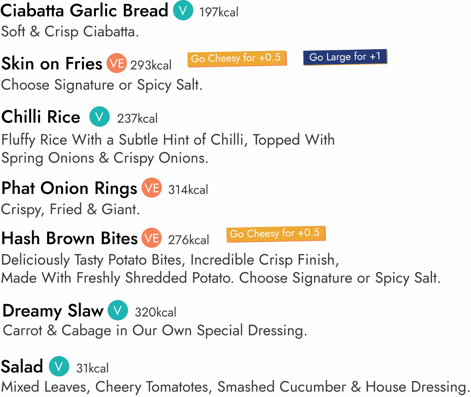Menu - Cluck'd - Grilled Chicken Your Way